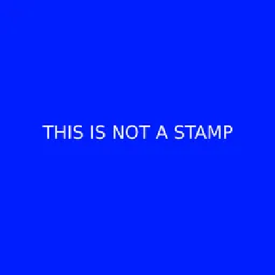Stamp collection: This_Is_Not_A_Stamp, by masteronchain